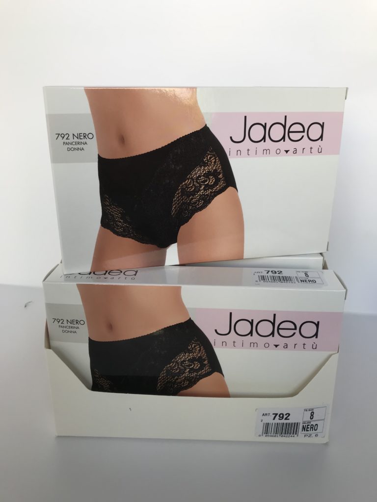 JADEA 518 SLIP CON INSERTI IN PIZZO – Il Regno dell'Intimo - Intimo Online Shop